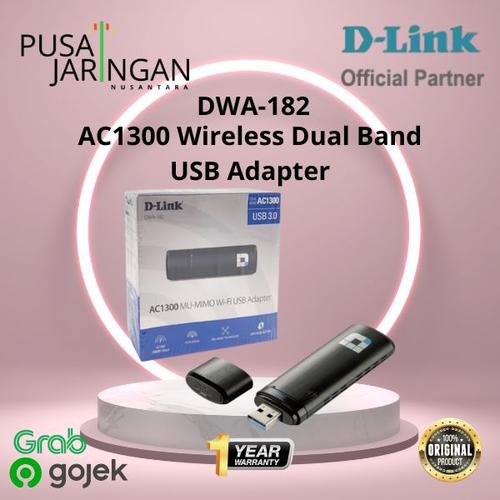 Jual Dlink DWA-182 C1200 Wireless Dual Band USB Adapter - Jakarta Pusat ...