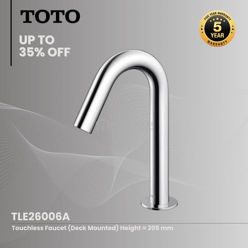 Jual Kran Wastafel Sensor TOTO TLE26006A / Kran Sensor TOTO - Kab ...
