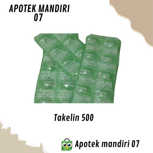 Jual TAKELIN 500 MG STRIP ISI 10 TABLET - Kota Depok - apotek mandiri ...