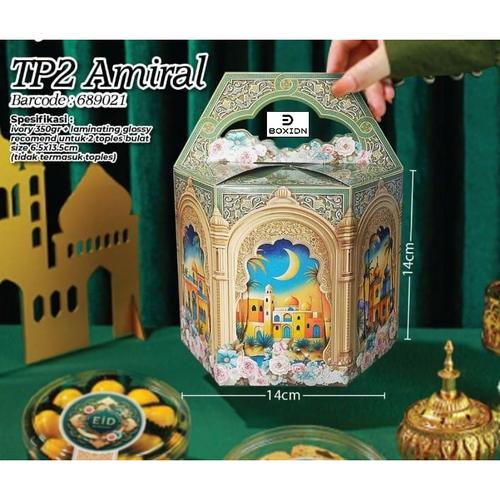 Jual Box Lebaran 2 Toples 500gr Box Lebaran Cookies Box Lebaran Kue ...