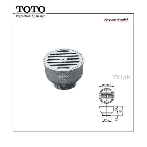 Jual FLOOR DRAIN TOTO TX1AN | SARINGAN AIR TX1AN - Jakarta Barat - SuryakuMandiri | Tokopedia
