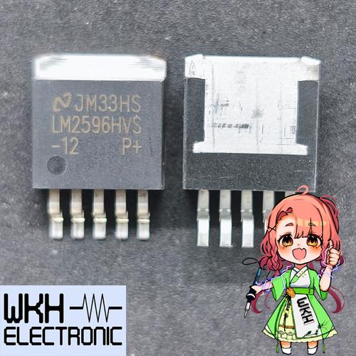 Jual IC LM2596HVS-12 TO-263 SMD LM2596 HV 12V StepDown Switching LM 2596 - Kota Surabaya - WKH ...