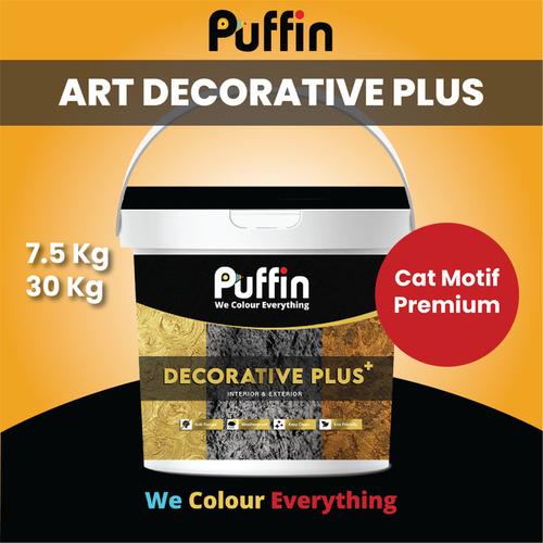 Promo Cat Texture Puffin Art Decorative Plus 30Kg Cicil 0% 3x - Kab ...
