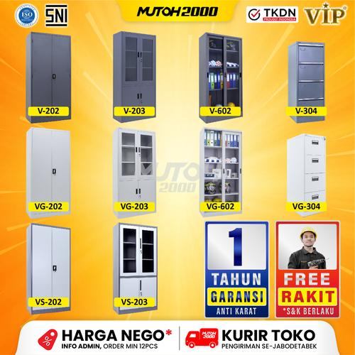 Promo lemari arsip besi kantor filling kabinet VIP KATALOG - VS-202 ...