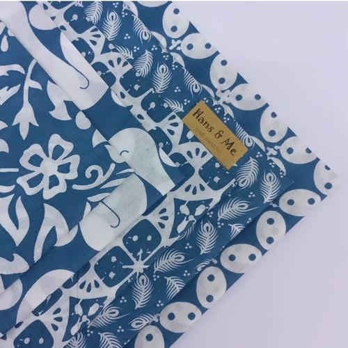 Jual Kain Perca Batik Motif Biru Muda (per set) - Jakarta Barat - Hans ...