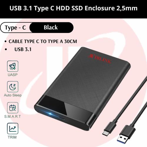 Jual USB 3.1 Type C HDD SSD Enclosure Casing Adaptor / Casing External ...