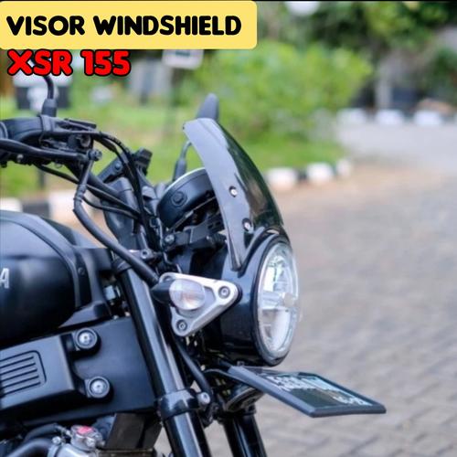Jual Visor Windshield Yamaha XSR NEMO Rayben Hitam Carbon - Rayben ...