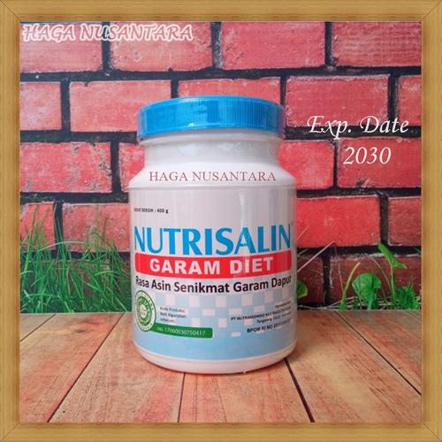 Jual Nutrisalin Garam Diet 400 gram | Garam Sehat Kurang Natrium 400g ...
