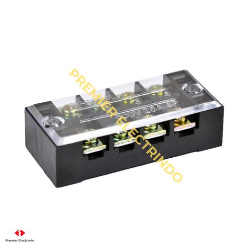 Jual Terminal Block TB2504 TAB 4 Pole 25A - Terminal Blok 4P 25A ...