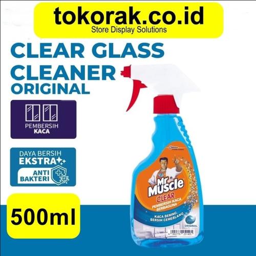 Jual MR. MUSCLE PEMBERSIH KACA ORIGINAL PUMP 500 ML GLASS CLEANER PUMP ...