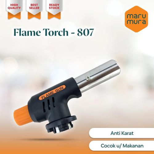 Promo Marumura Portable Gas Torch | Flame Gun + Hi Cook ( Orange ...