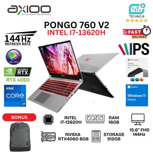 Jual LAPTOP AXIOO PONGO 760 V2 I7 13620H RTX4060 8GB/ 16GB 512GB 15 ...