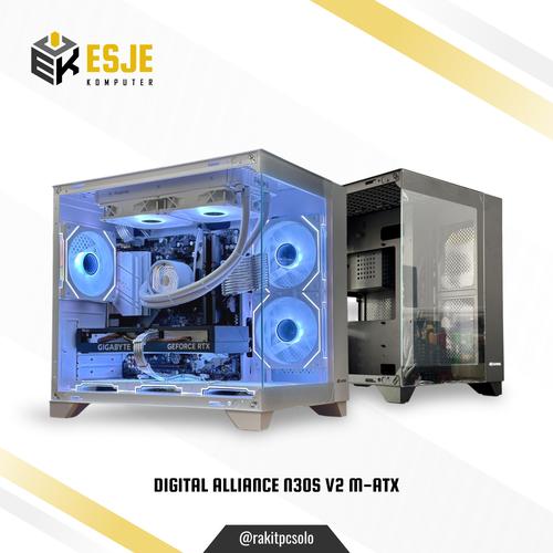 Jual Digital Alliance N30S V2 Casing Komputer M ATX - DA PC Case N30S ...