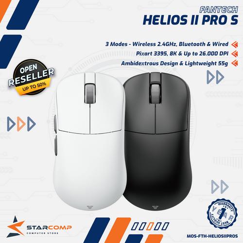 Promo Fantech Helios II Pro S 8K 4K XD3 v3 Wireless Mouse Gaming 3 Mode ...