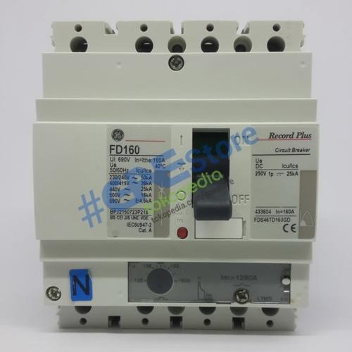 Jual GE MCCB Breaker 160A 3P 35kA HC160 c/w Shunt Trip 380V General ...