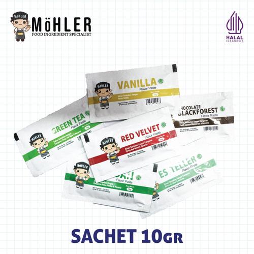 Jual MOHLER Pasta Perisa & Pewarna Kemasan Sachet 10gr All Variant ...