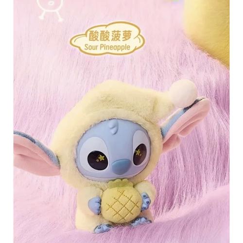 Jual Miniso Disney Stitch Eat Something Before Sleep Plush Blind Box ...
