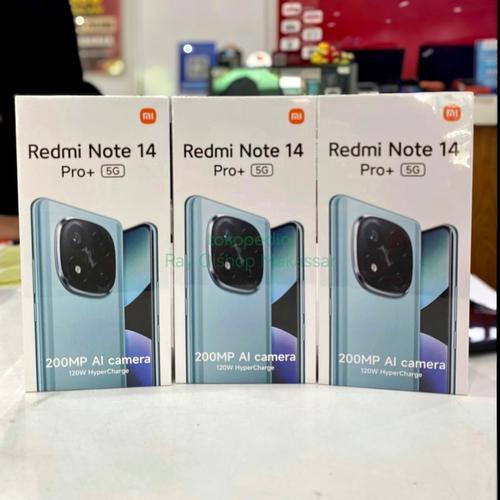 Jual Redmi Note 14 Pro Plus 5G 8/256 Baru Garansi Resmi - Blue - Kota ...