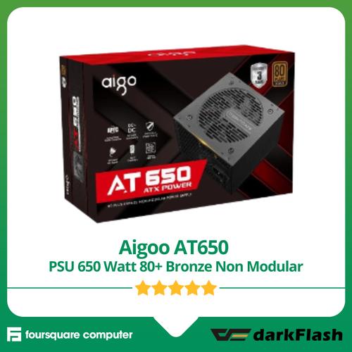 Jual Aigo AT650 PSU 650 Watt 80 Plus Bronze Non Modular - Kota Bandung ...