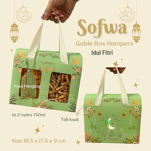 Jual [READY STOCK] Sofwa Gable Box Lebaran Tali Jinjing Box Hampers Kue ...
