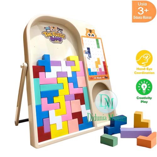 Promo Mainan Edukasi Anak Tetris Russian Puzzle Block Permainan Susun ...