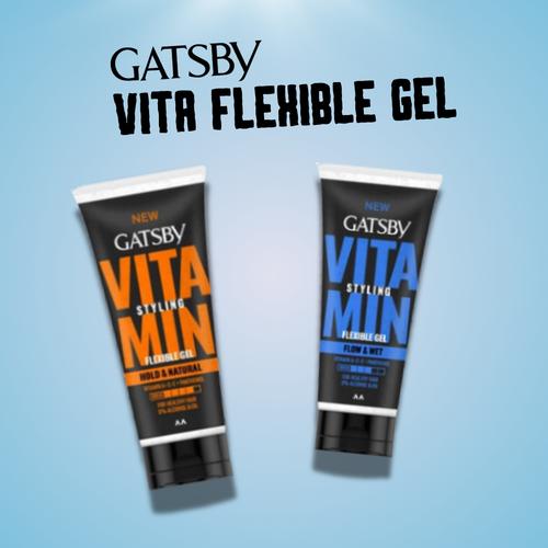 Promo Gatsby Vita Flexible Gel 100g Gel Minyak Style Rambut - Orange ...