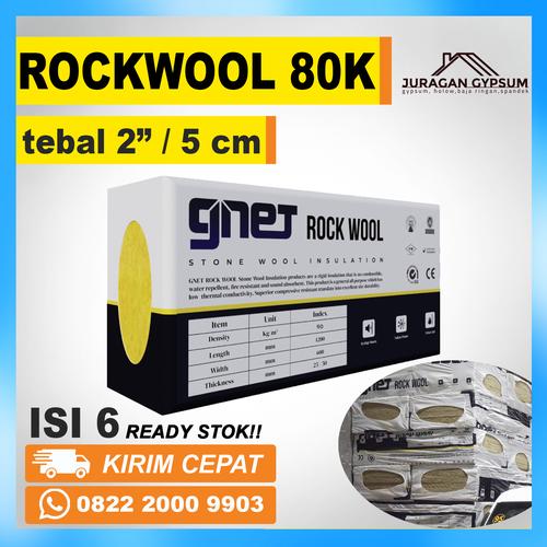Jual Rockwool Density 80 tebal 5 cm isi 6 | Rock wool D80 tebal 2 ...