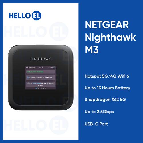 Jual NETGEAR Nighthawk M3 2024 MH3150 Hotspot 5G 4G WiFi 6 Snapdragon ...