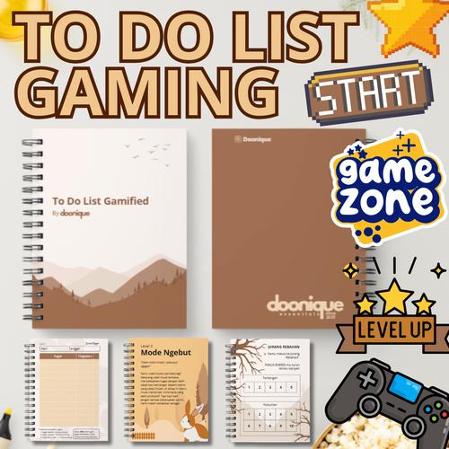 Jual [SPIRAL] TO DO LIST GAMIFIED/DAILY PLANNER/DIARY PLANNER/NOTEPAD/AGENDA/WEEKLY PLANNER ...