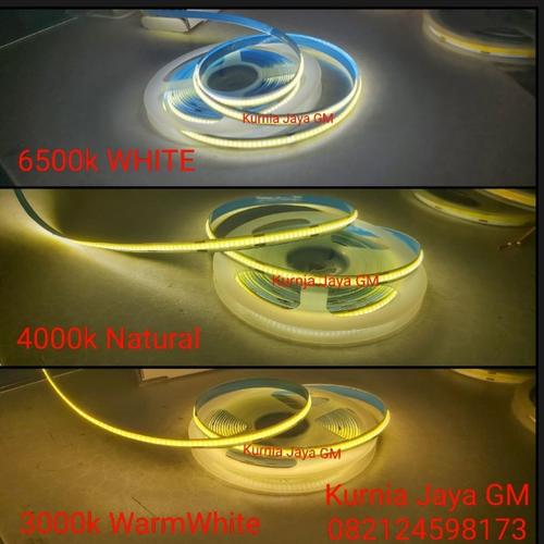 Jual Led Strip DOTLESS COB AC 180volt - 230volt 10 meter 240led Lampu Strip Light COB Dottless ...