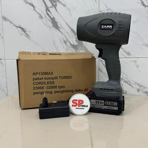 Jual MESIN BLOWER DEBU PORTABLE TURBO / KIPAS JET FAN CORDLESS CAS ...