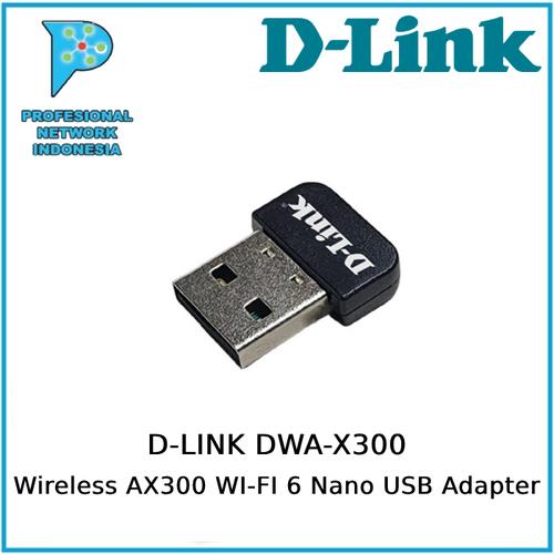 Jual D-LINK DWA-X300 Wireless AX300 WI-FI 6 Nano USB Adapter - Jakarta ...