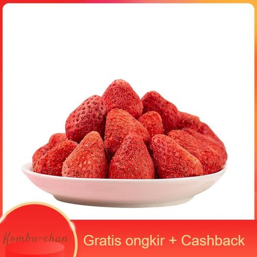 Jual Baru Freeze Dried Fruit Strawberry / Strawberry Kering snack ...