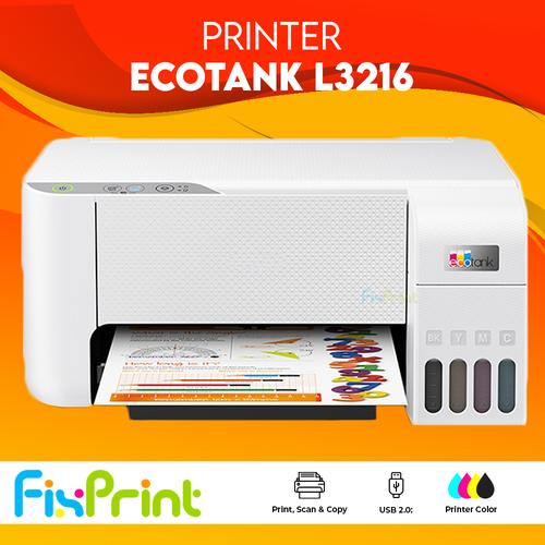 Jual Printer Epsn L3210 hitam L3216 Putih Print Scan Copy A4 TInta 003 Ori - L3210 HItam ...