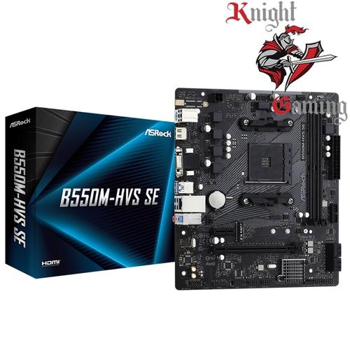 Jual Motherboard ASROCK B550M-HVS SE (AM4, AMD, B550, DDR4, USB3.2 ...