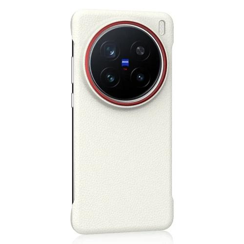 Jual X200 Pro Plain Leather Phone Case for Vivo X200 Pro Mini Light ...