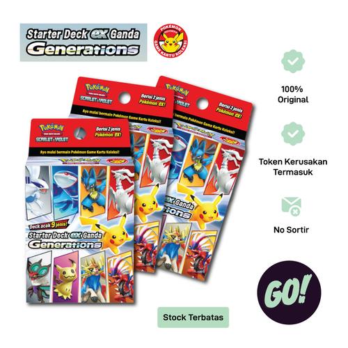 Jual Starter Deck Ex Ganda Generations - Kartu Pokemon TCG Indonesia ...