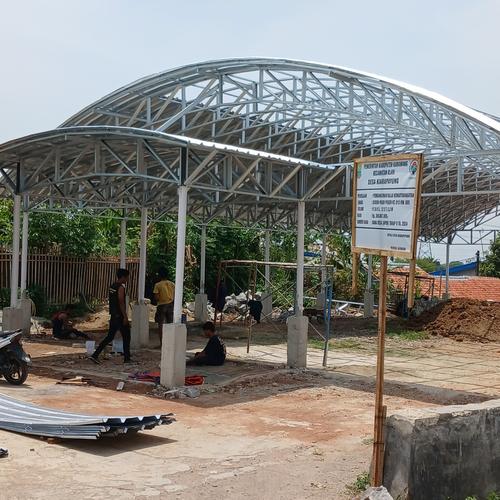 Jual Atap Baja Ringan Dome gedung serbaguna - Kab. Bandung Barat ...