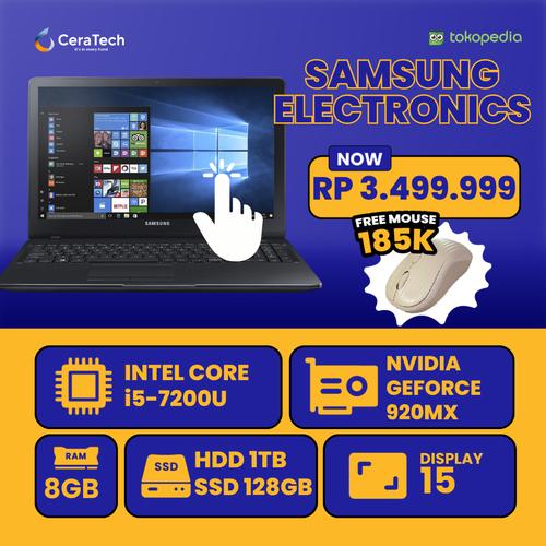 Jual Laptop Samsung Electronics 530E5M Touchscreen - Intel core i5 Gen 7 - Ram 8 - Hdd 1tb dan ...