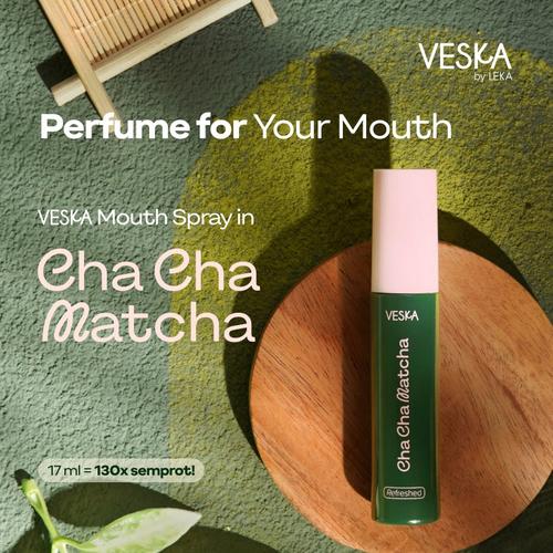 Jual FREEBIES - Veska by LEKA Cha-Cha Matcha Mouth Spray - Parfum Mulut ...