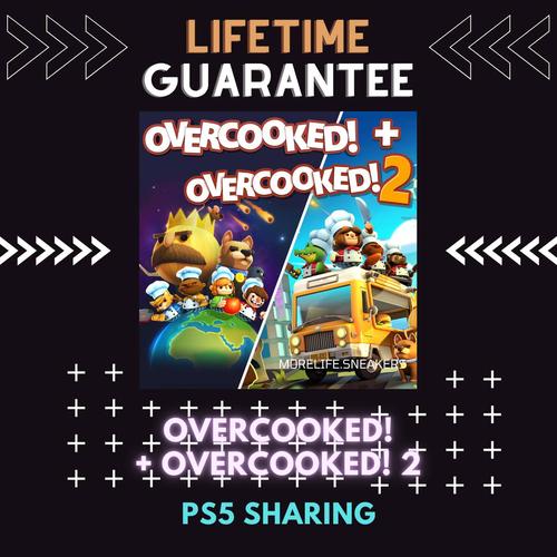 Jual Overcooked + Overcooked 2, for PlayStation 5, PS5 Digital & Disc ...
