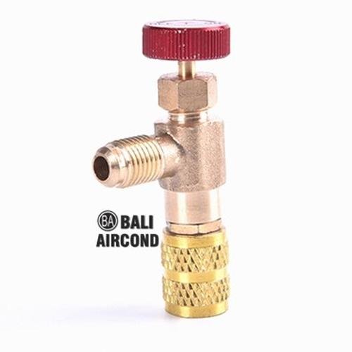 Jual Valve Adaptor Nepel Freon R22 ke R410 R32 Charging Valve Connector ...