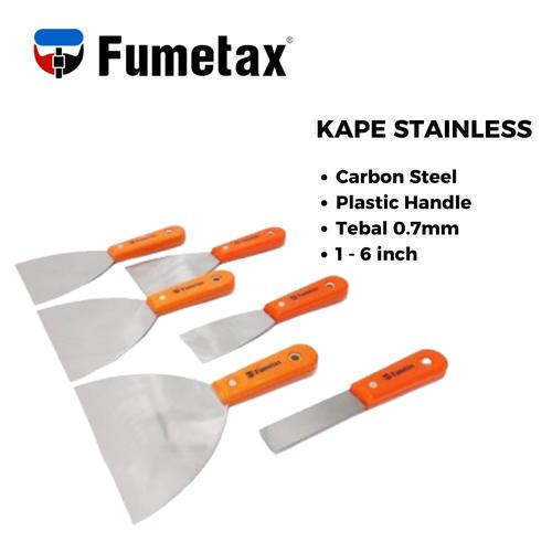 Promo FUMETAX Kape Scrap Besi Stainless Serbaguna Gagang Fiber Scraper ...