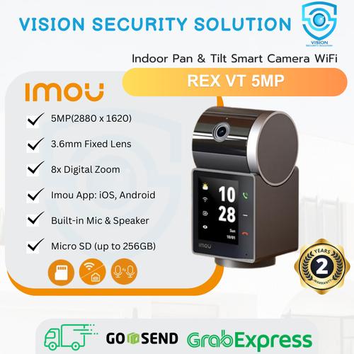 Jual Imou Rex VT 5MP IPC-S2VP Wi-Fi Camera CCTV Indoor Two Way Talk ...