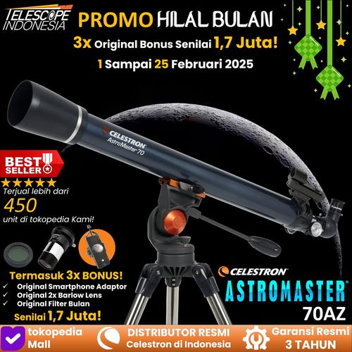 Promo Celestron AstroMaster 70AZ Teleskop Cicil 0% 3x - Jakarta Utara - TelescopeIndonesia ...