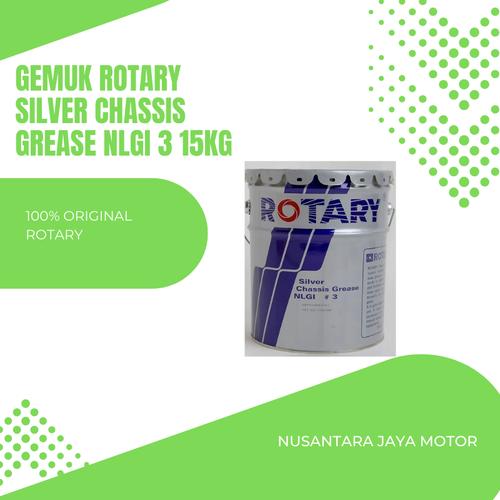 Promo Gemuk rotary silver chassis grease NLGI 3 15kg merk ROTARY - Kota ...