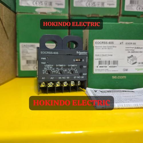 Jual SCHNEIDER EOCRSS 5-60A ELECTRONIC OVER CURRENT RELAY 24-240VAC/DC / SCHNEIDER EOCRSS 60S ...