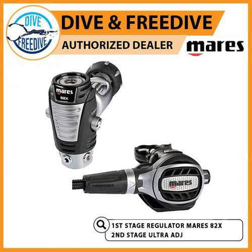 Jual Regulator Mares 82X 1st 2nd Stage Ultra Adj Diaphragm Selam ...
