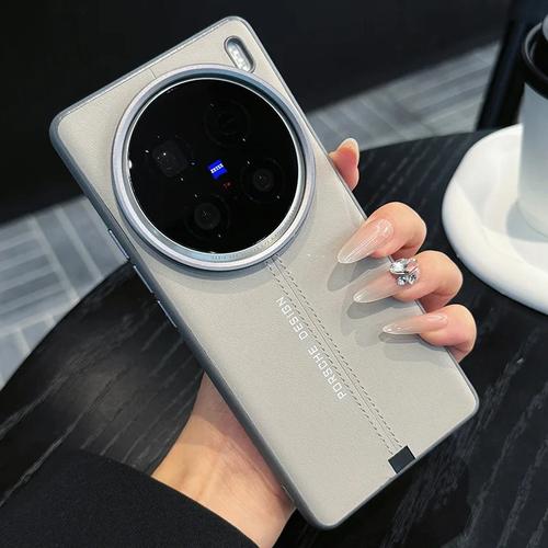 Jual High-End Business Leather MagSafe Magnetic Phone Case for Vivo ...