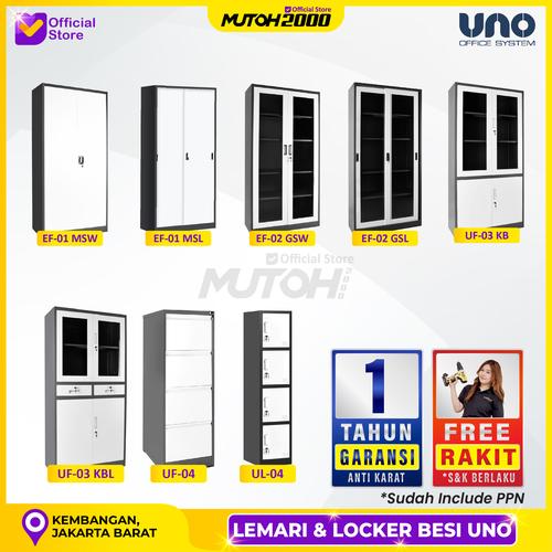 Promo Lemari arsip besi filling cabinet loker besi lemari locker UNO - UF-02 GSW Cicil 0% 3x ...